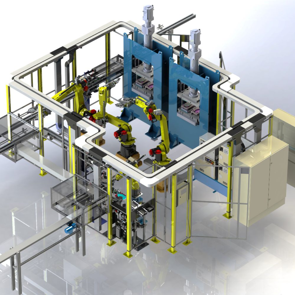 IDEC - machine spéciale/robotique - presse de sertissage